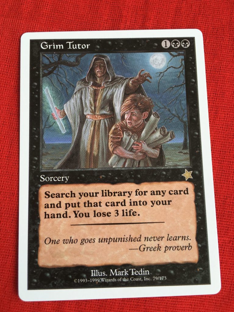 Grim Tutor - MtgProxy
