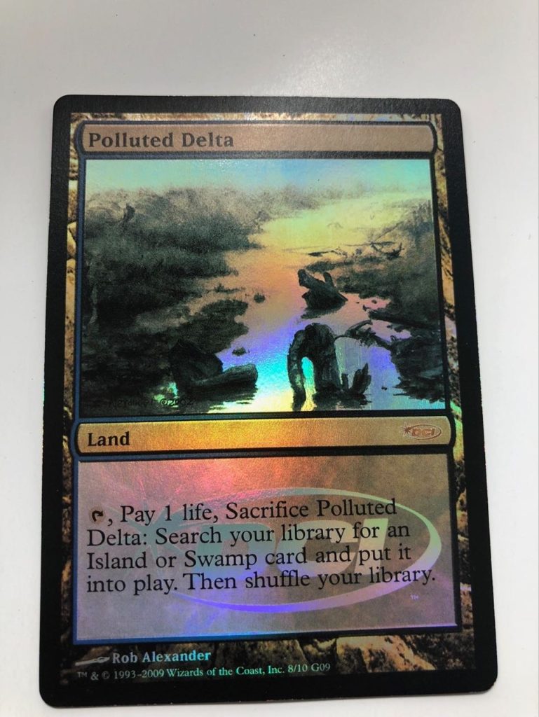 Foil Polluted Delta DCI - MtgProxy
